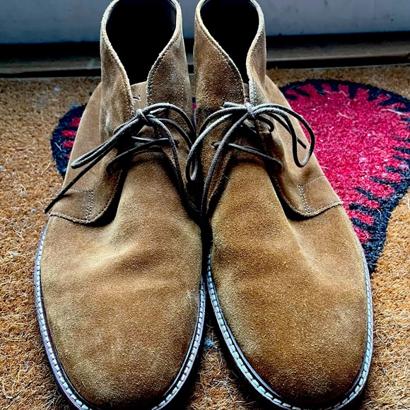 Bostonian | Shoes | Bostonian Tan Suede Chukka Boots | Poshmark